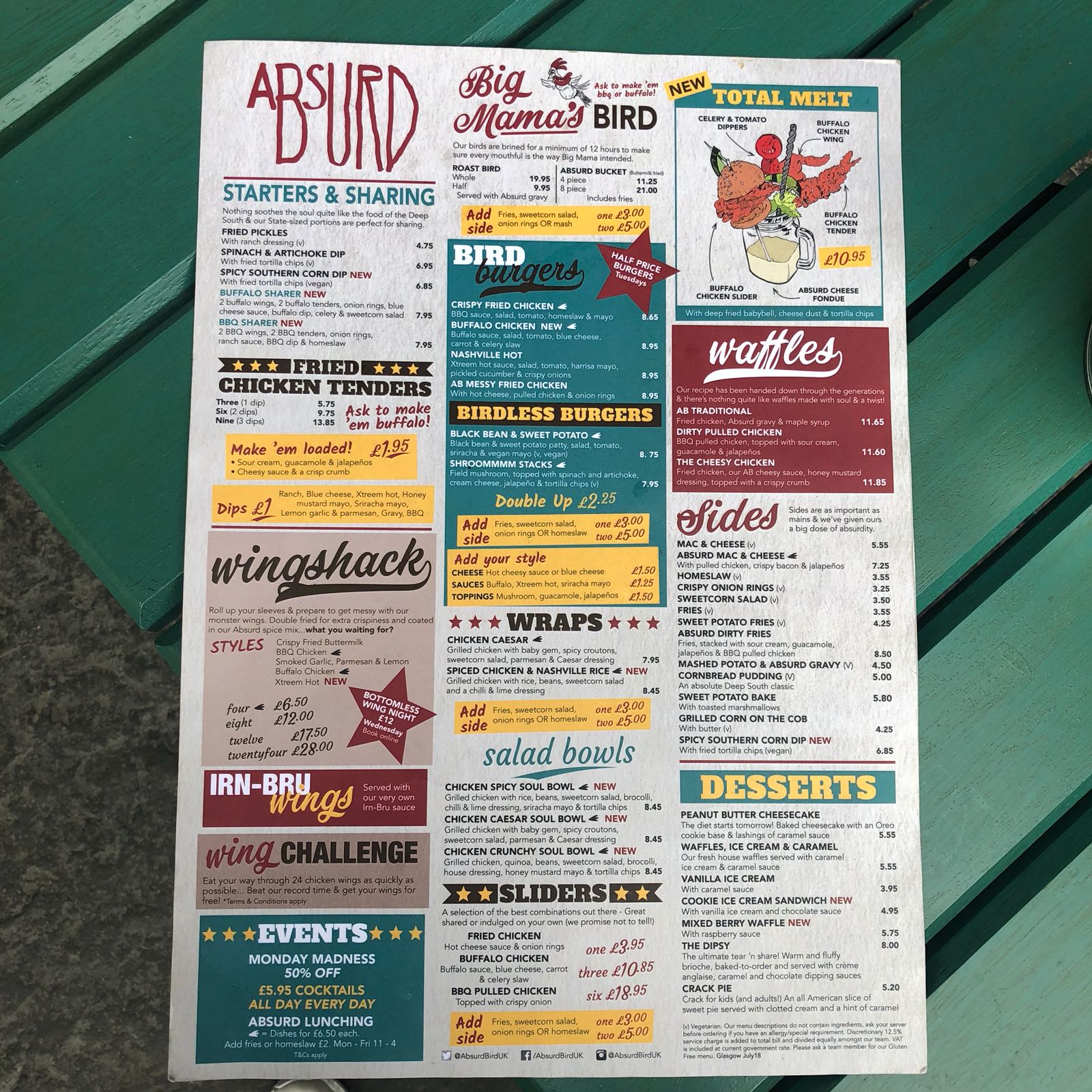 Absurd Bird, Glasgow – Alfie FoodWala